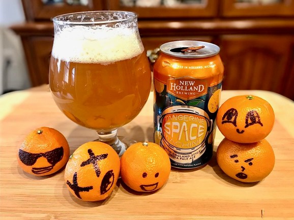 Tangerine Space Machine by New Holland Brewing – The Pint Sized Review