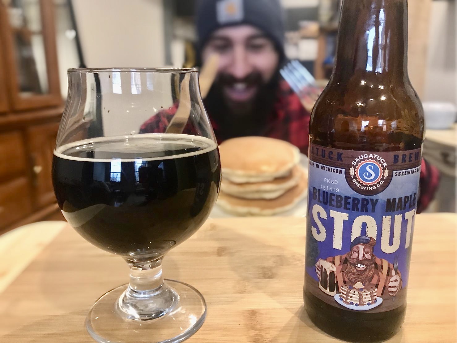 Blueberry Maple Stout by Saugatuck Brewing Co. – The Pint Sized Review